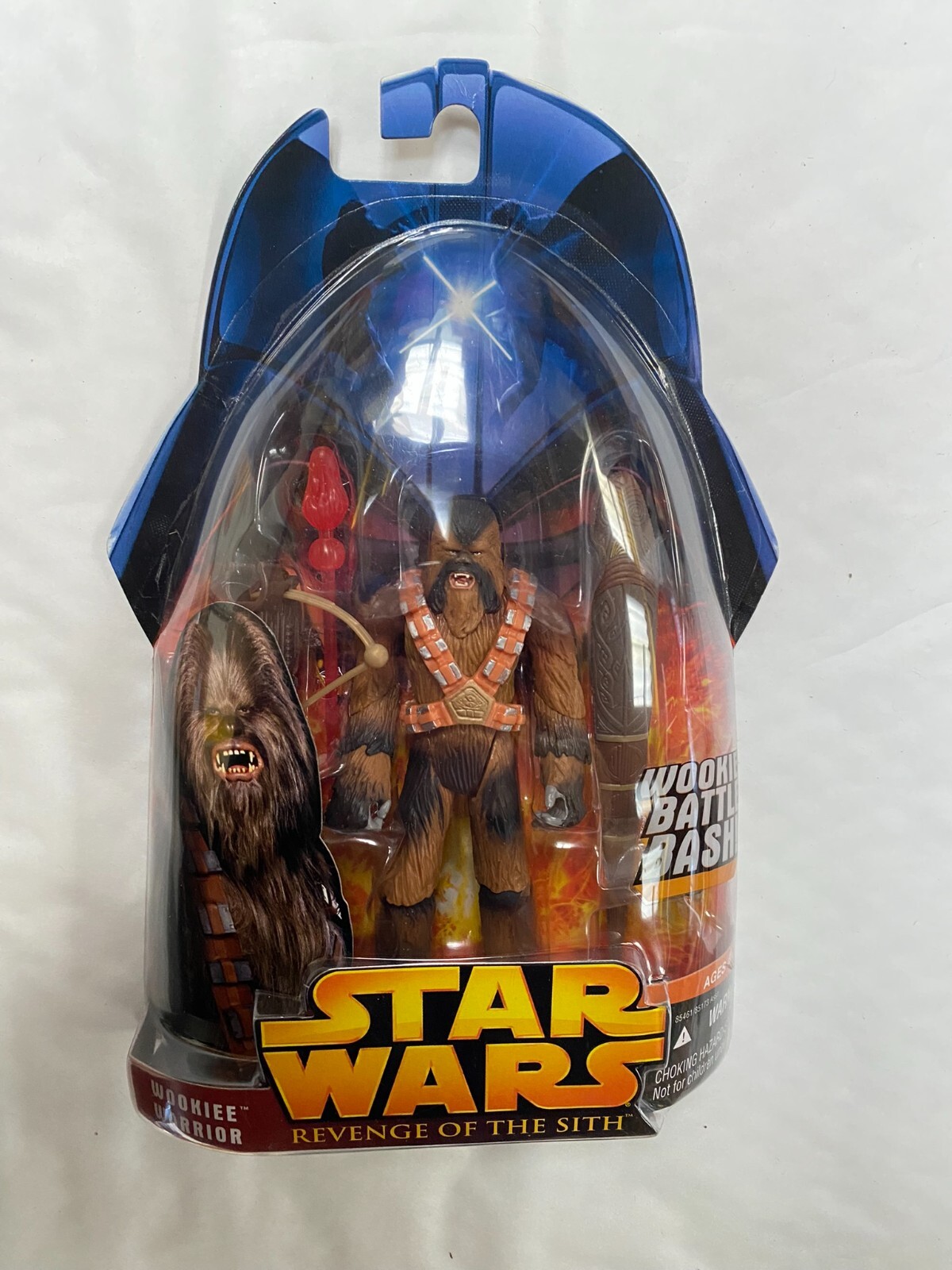 BNIB STAR WARS REVENGE OF THE SITH ROTS WOOKIE WARRIOR HASBRO ACTION ...
