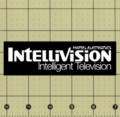 CUSTOM MADE COLLECTIBLE INTELLIVISION LOGO MAGNET (5⅛"x1½") | eBay