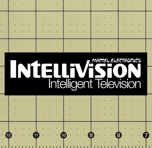 CUSTOM MADE COLLECTIBLE INTELLIVISION LOGO MAGNET (5⅛"x1½") | eBay