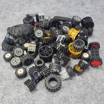 LEGO Bulk Lot Tires and Wheels various sizes and types Lego | eBay ...