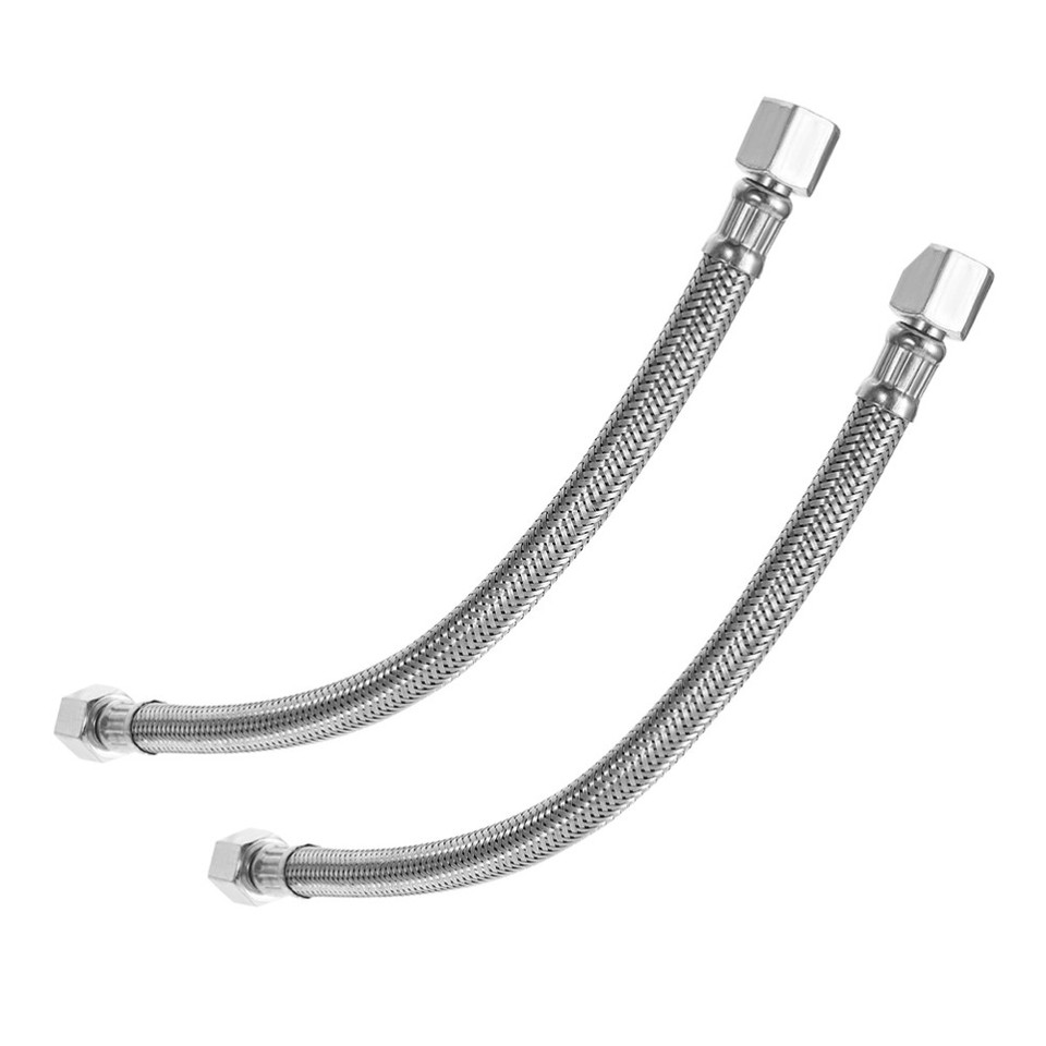 2 Pcs Air Compressor Aluminum Tube Hose for Replacement Parts Exhaust ...