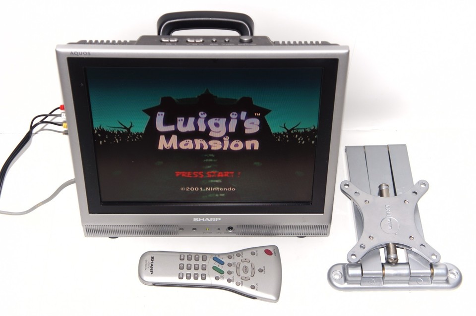 Sharp Aquos 13" Liquid Crystal TV LC-13S1U-S LCD 4:3 Retro Gaming Tv ...