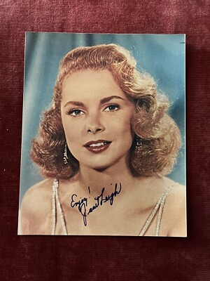 Janet Leigh (Psycho) Hand Signed Autographed 8x10 Photo Actress MGM ...