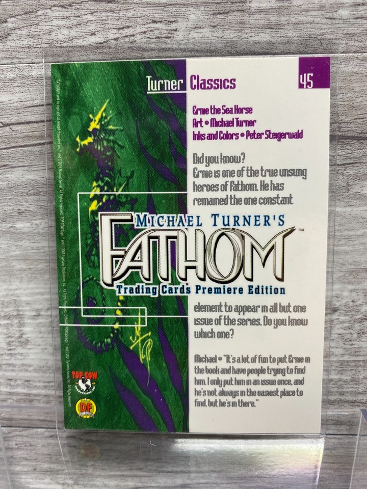 2002 Dynamic Forces DF Top Cow Universe Trading Card Michael Turners ...