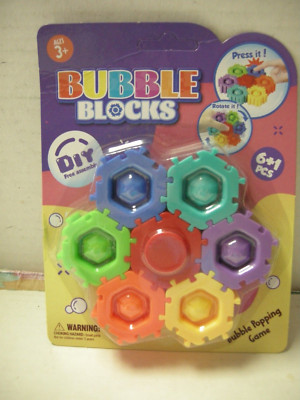 Bubble Blocks By P.I.I. Industries, Bubble Popping Game, 6+1 Pieces ...