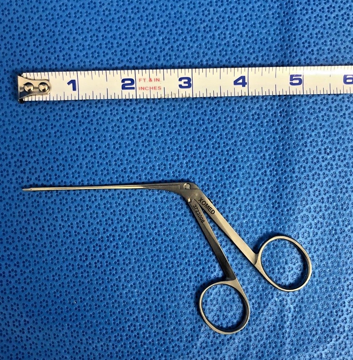 XOMED 37-23008 Bellucci Scissors, Very Fine, 4,5mm blades, Straight, WL ...