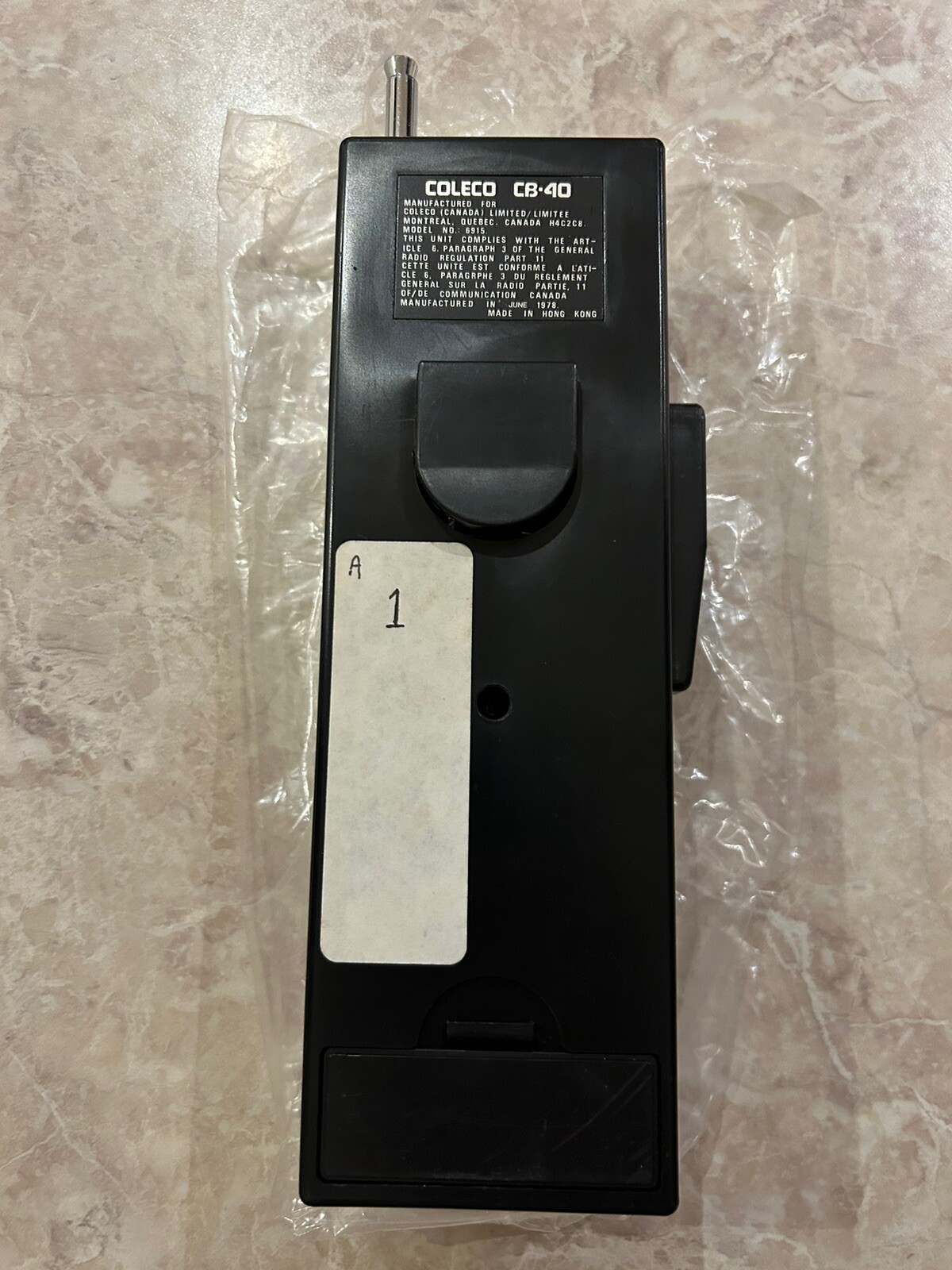 Vintage COLECO CB-40 Transceiver Base Station + 2 Walkie Talkie ...