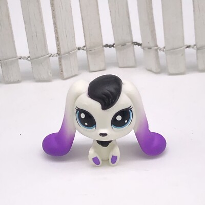 Littlest Pet Shop LPS MINI Rabbit Bunny 1-13 Rose Purple Long Ear White ...