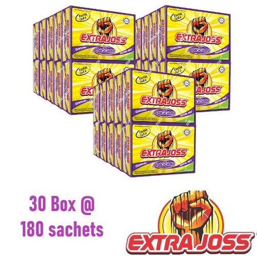 180 Sachet Extra Joss Grape Flavour Sugar Free Energy Drink Powder FREE ...