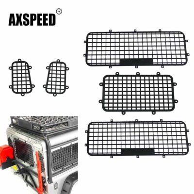 AXSPEED RC Auto SeitenHeckfenster Netz Schutzgitter Window Mesh für ...