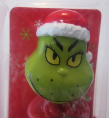 Dr. Seuss How the Grinch Stole Christmas Solar Bobble Head New In Box 5 ...