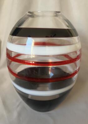 Carlo Moretti Art Glass Vase Reina Signed Venetian Nice! | eBay