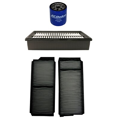 Engine Oil Air Paper Cabin Filter Service Kit ACDelco For Mazda 3 Sport ...