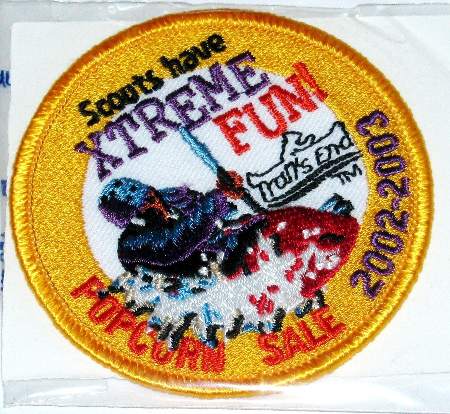 Trails End Popcorn 2002-2003 Pocket Patch BSA | eBay