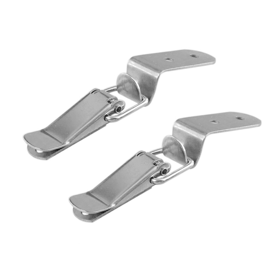 90° Stainless Steel Spring Loaded Draw Toggle Latch Catch Case Box ...