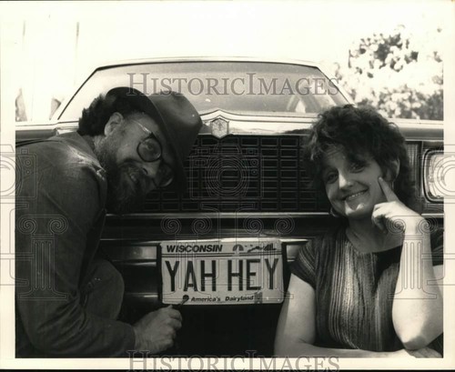 1991 Press Photo Lou & Peter Berryman, Wisconsin folk singers ...