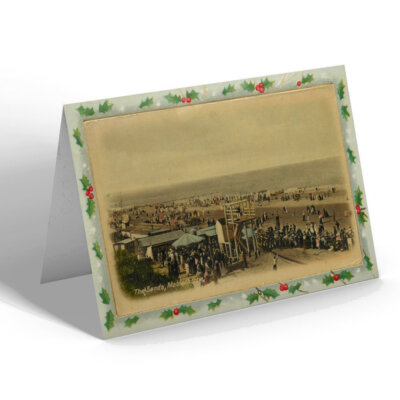 CHRISTMAS CARD Vintage Lincolnshire - The Sands, Mablethorpe (b) | eBay UK