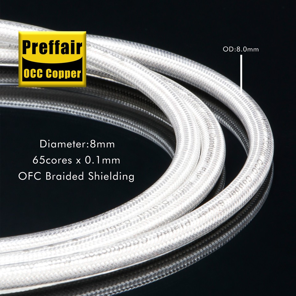 75Ohm Silver Plated HiFi Digital Coaxial Cable Self Locking RCA ...