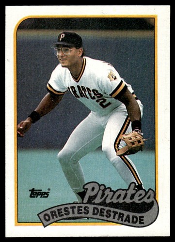 1989 Topps Orestes Destrade Set Break Pittsburgh Pirates #27 | eBay