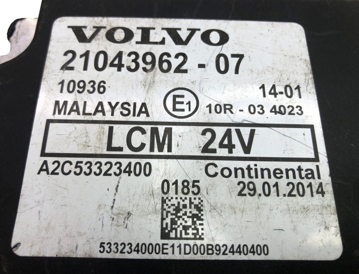 21043962 Electronic Control Unit ECU Lighting LCM Volvo for sale online ...
