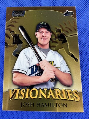 2000 V2 Josh Hamilton Topps Stadium Club Chrome Baseball Visionaries ...