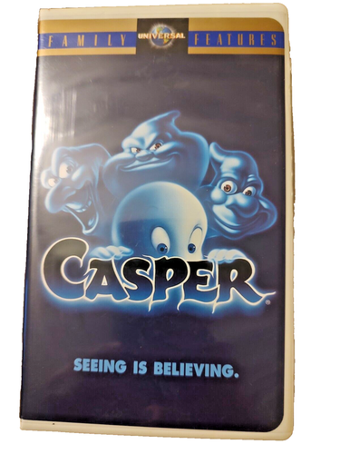 Casper Universal Movie (VHS, 1995) Video Tape Seeing Is Believing ...