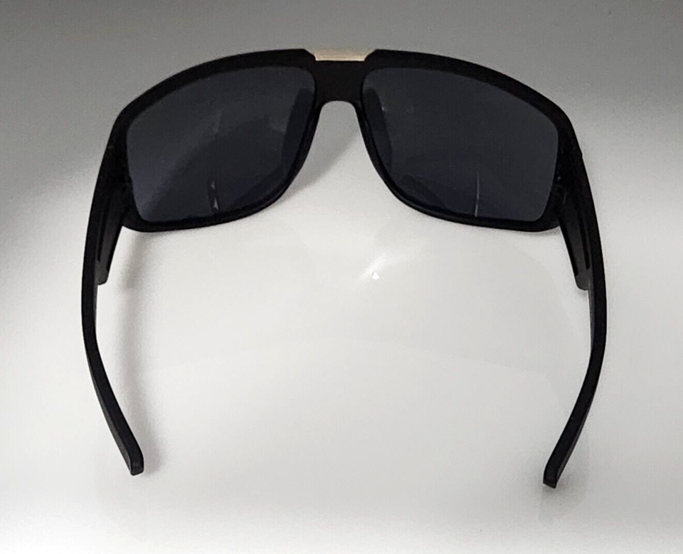 Quicksilver Sports Wrap Shield Sunglasses Black Frame Dark Smoke Single ...
