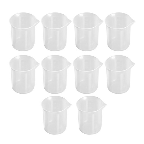 MEDICINE MEASURING Lab CUPS Disposable Liquid Measure Pot Container New ...