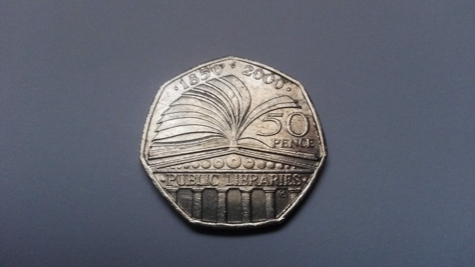 Collectable Rare 50p Coin Public Libraries 1850 - 2000 | eBay