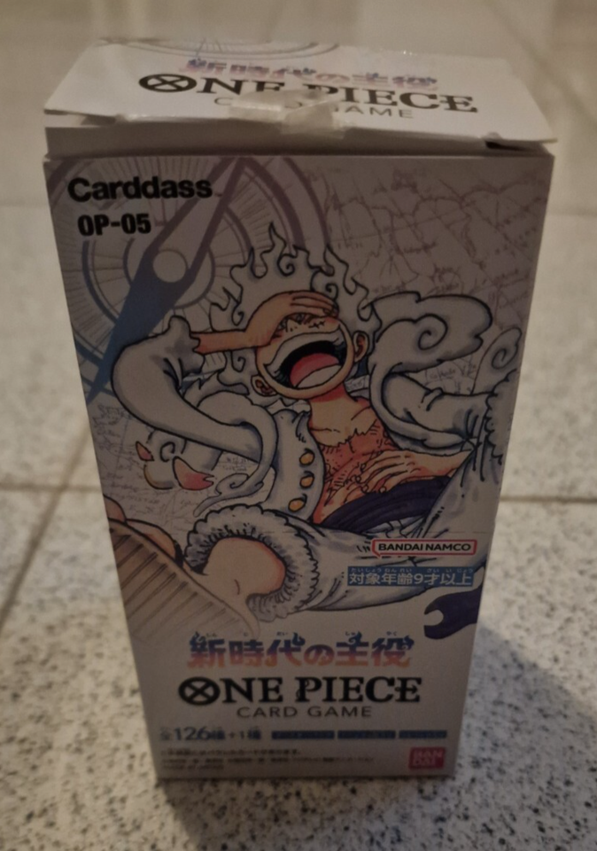 One Piece Card Game Leader of the New Era OP-05 Booster Box JAP no Eng ...