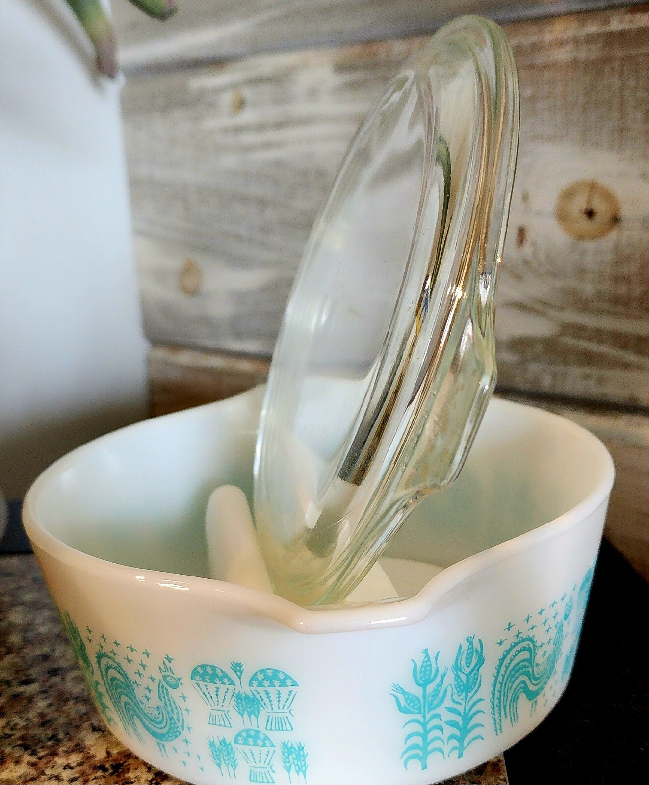 Pat.Pend. Pyrex Interchangeable Lid Stand 471 472 473 SLStands no dish ...