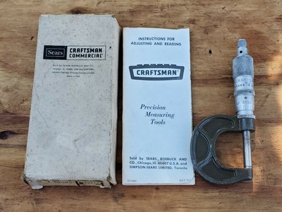 Micrometers - Craftsman Micrometer