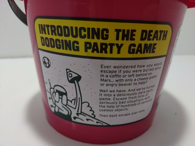 Bucket of Doom Adult Party Card Game Big Potato Ages 17 Survival Humor ...