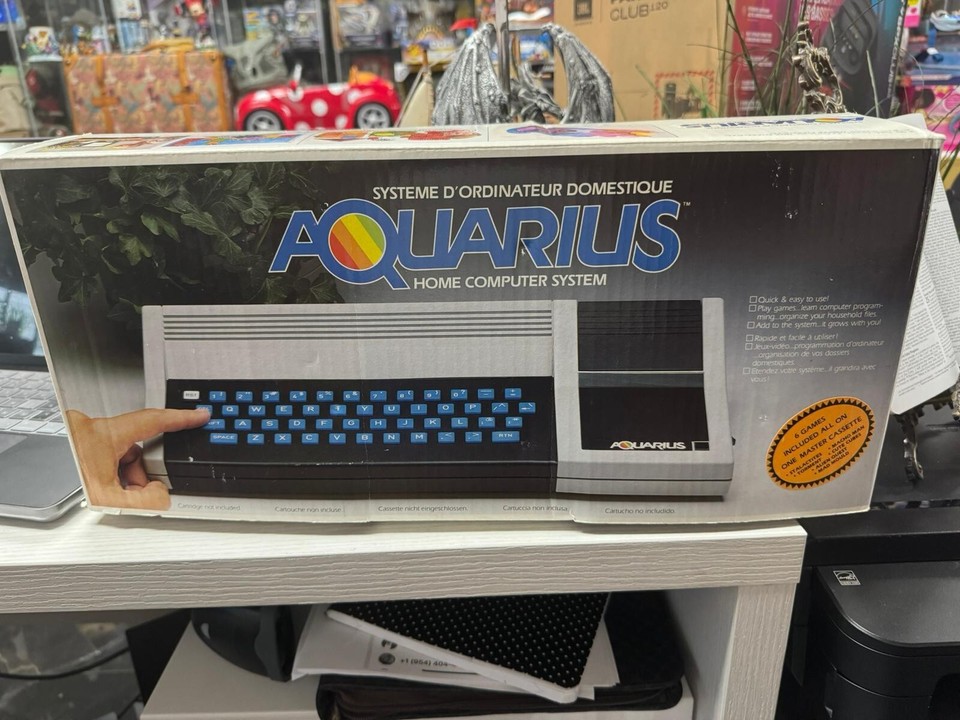 Aquarius Home Computer System Mattel Inc., 1982- Open Box- Great ...