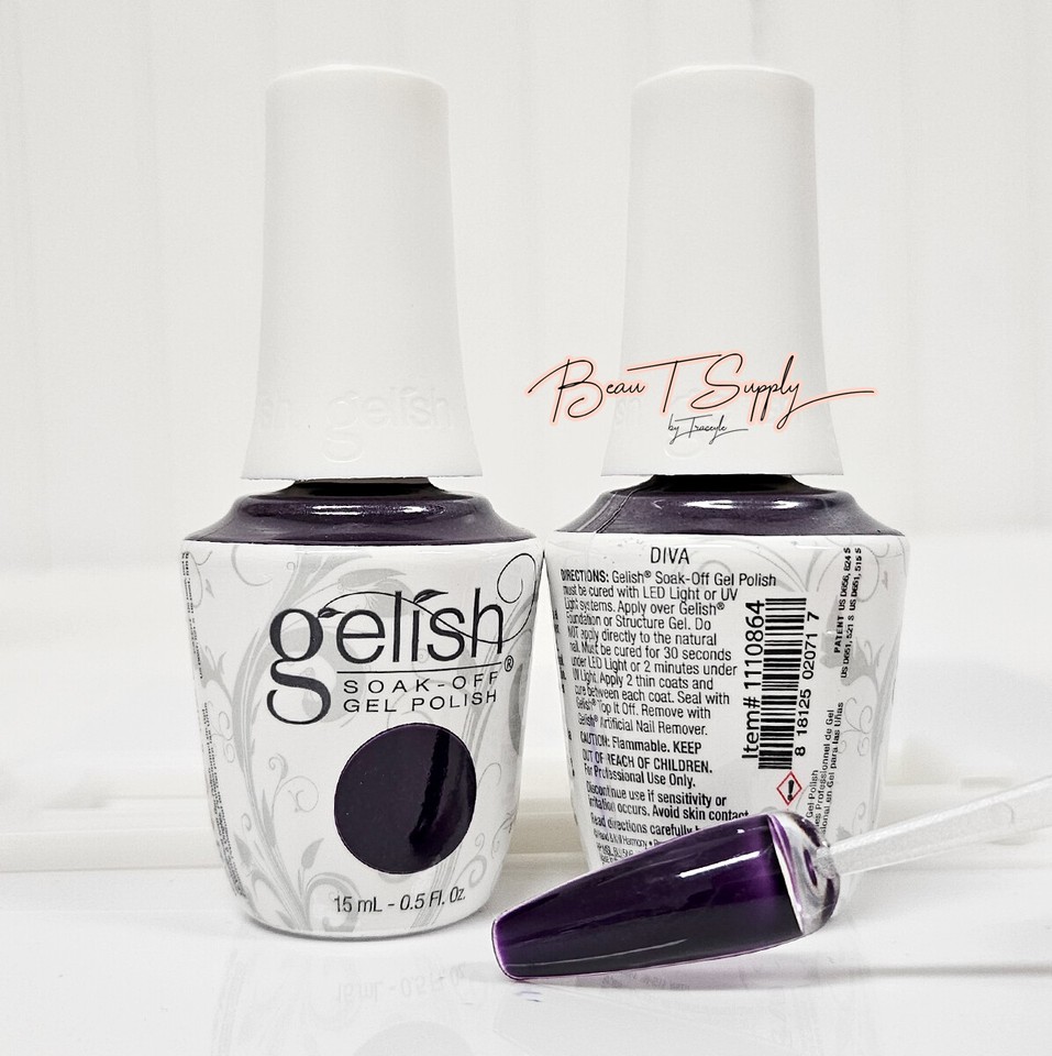 Gelish Soak-Off Gel Polish NEW BOTTLE 0.5 oz! (Part 2 : #10797 - 10969 ...
