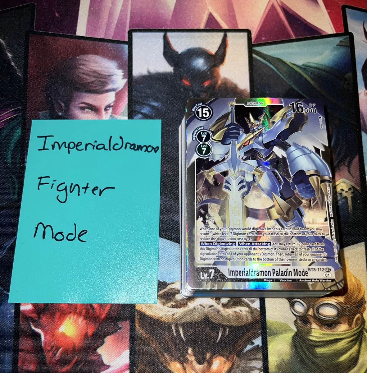 Imperialdramon Fighter Mode Card