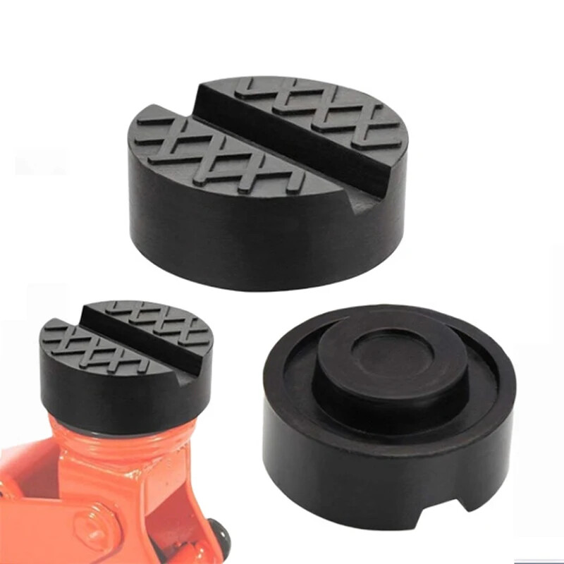 Car Lift Jack Stand Rubber Pads Black Rubber Slotted Floor Jack Pad ...
