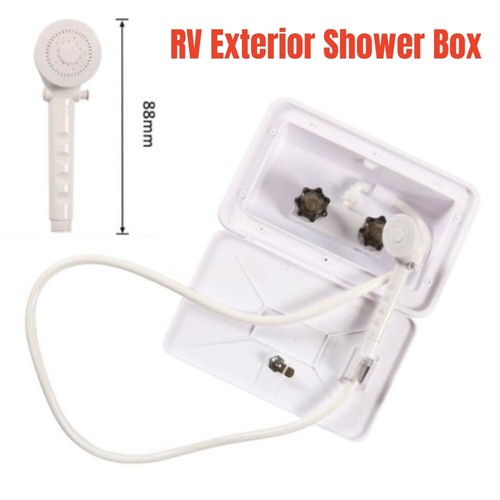 RV Exterior Outdoor Shower Box Kit for Boat Marine Deck Motorhome ...