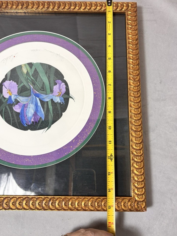 Beki Killorin Art "Royal Gem" Floral Vintage Numbered Signed Framed | eBay