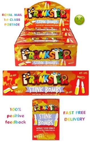 Stink Bombs X3 Stinking Retro Mischief Prank Jokes | eBay UK