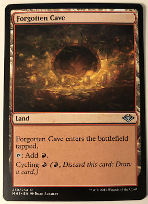 MTG Forgotten Cave Modern Horizons 239/254 Regular Uncommon | eBay