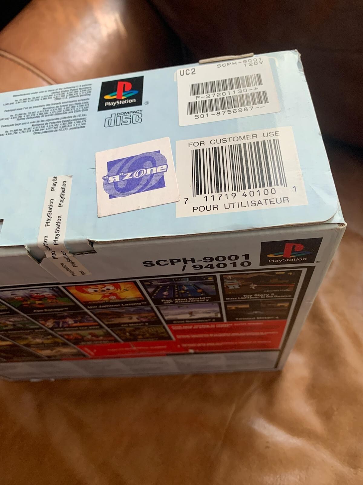 Sony PlayStation PS1 Launch Edition Gray Console (SCPH-9001) NEW SEALED ...