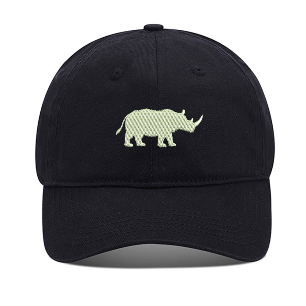 Rhinos Unisex Embroidery Baseball Cap Washed Cotton Embroidered ...
