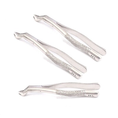 3 Pcs Tooth Extracting Forceps 88L, Extraction Forceps, Dental Hand ...