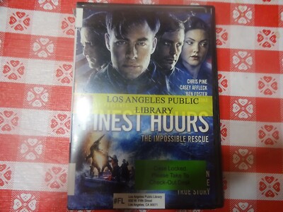 The Finest Hours DVD 2015 Disney Movie Action Drama Chris Pine Casey ...