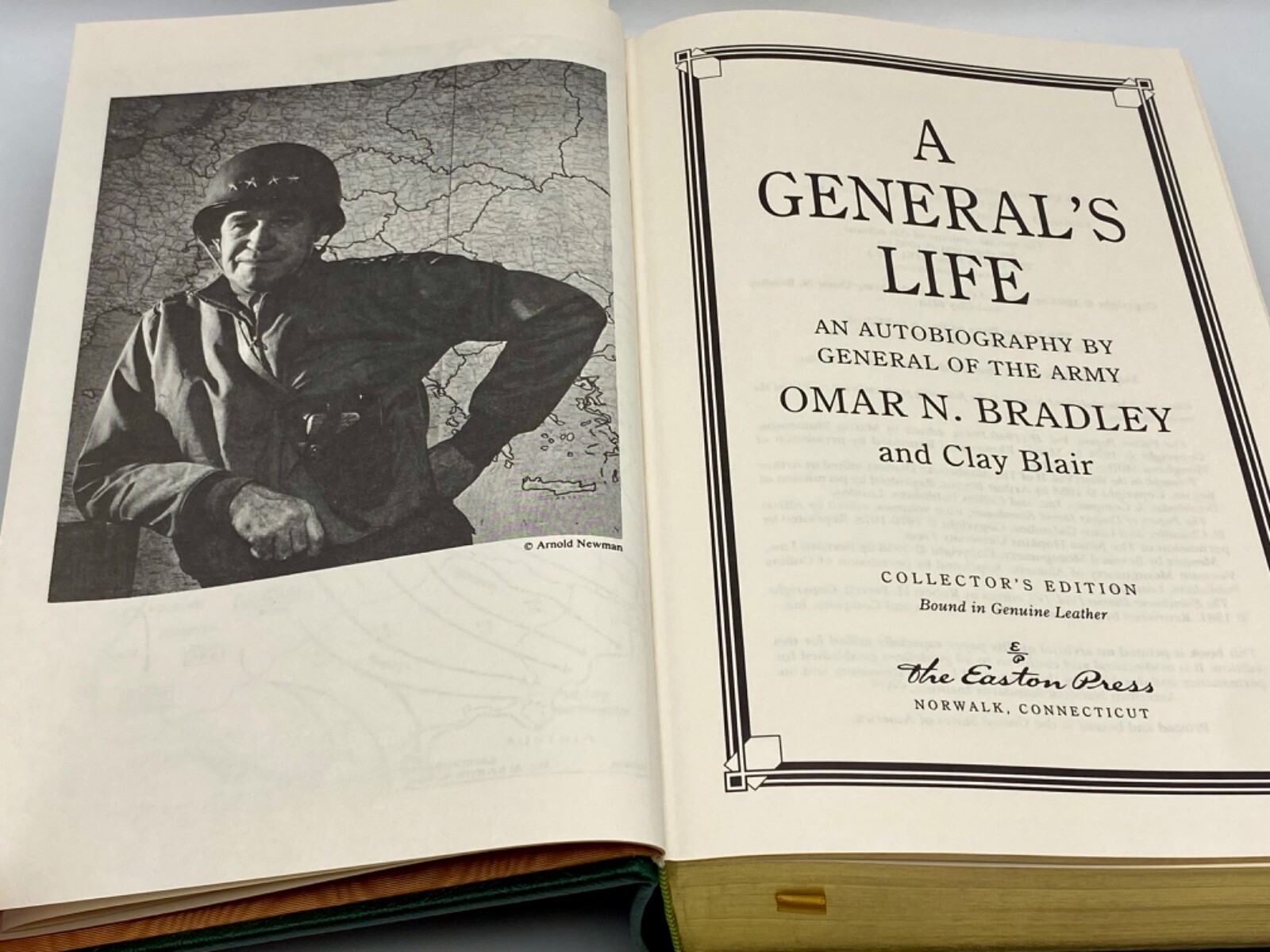 Easton Press GENERAL OMAR BRADLEY A General’s Life MEMOIRS Biography ...