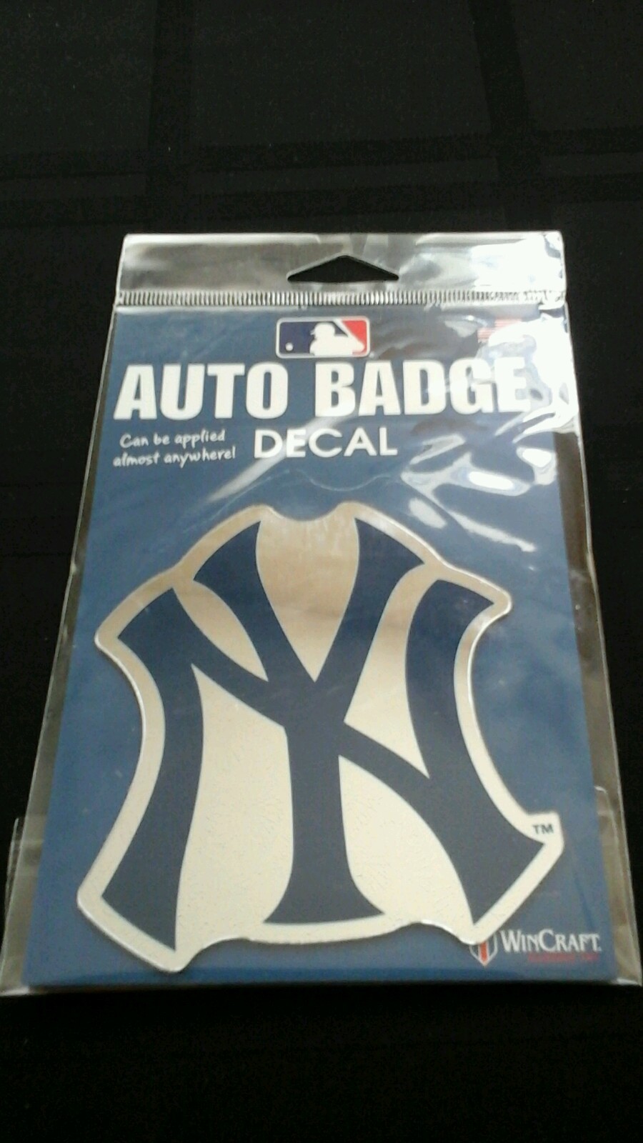 NEW YORK YANKEES AUTO BADGE CAR DECAL EMBLEM 3"×5" NEW ITEM! FREE ...