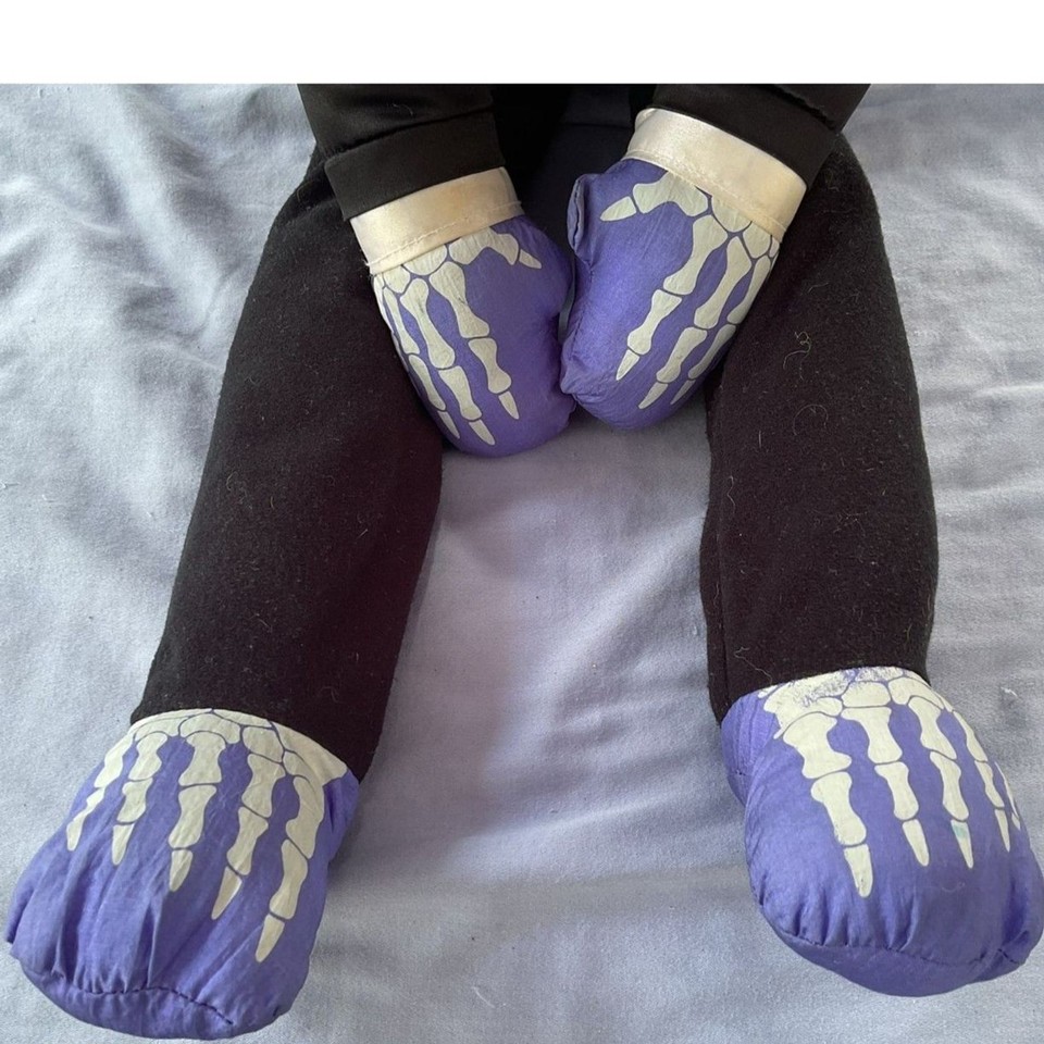 Vintage 1995 Stuffins Voodoo Skeleton Plush | eBay