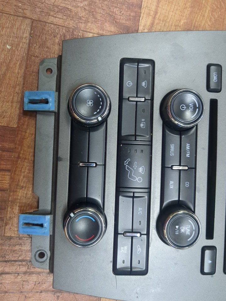 2011-14 FORD MUSTANG RADIO BEZEL AC Control PANEL OEM CR3T-18A802-JA | eBay