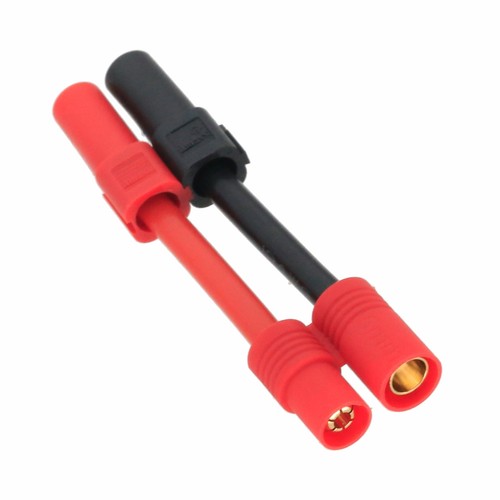 HXT 6mm Male Plug to XT150 Female Jack cable 10AWG 5CM wire For RC ...